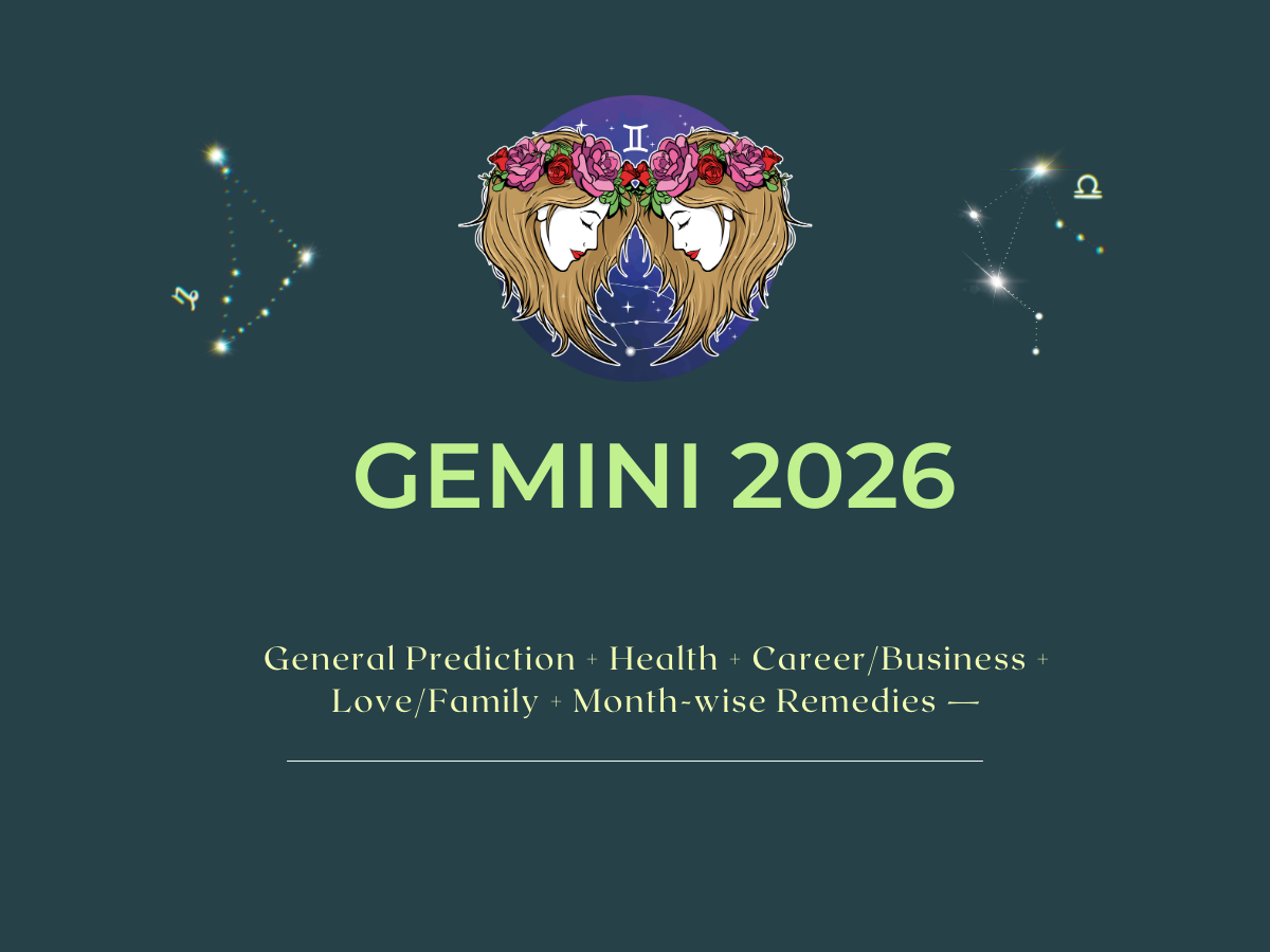 Gemini Horoscope 2026 - AstroVidhi