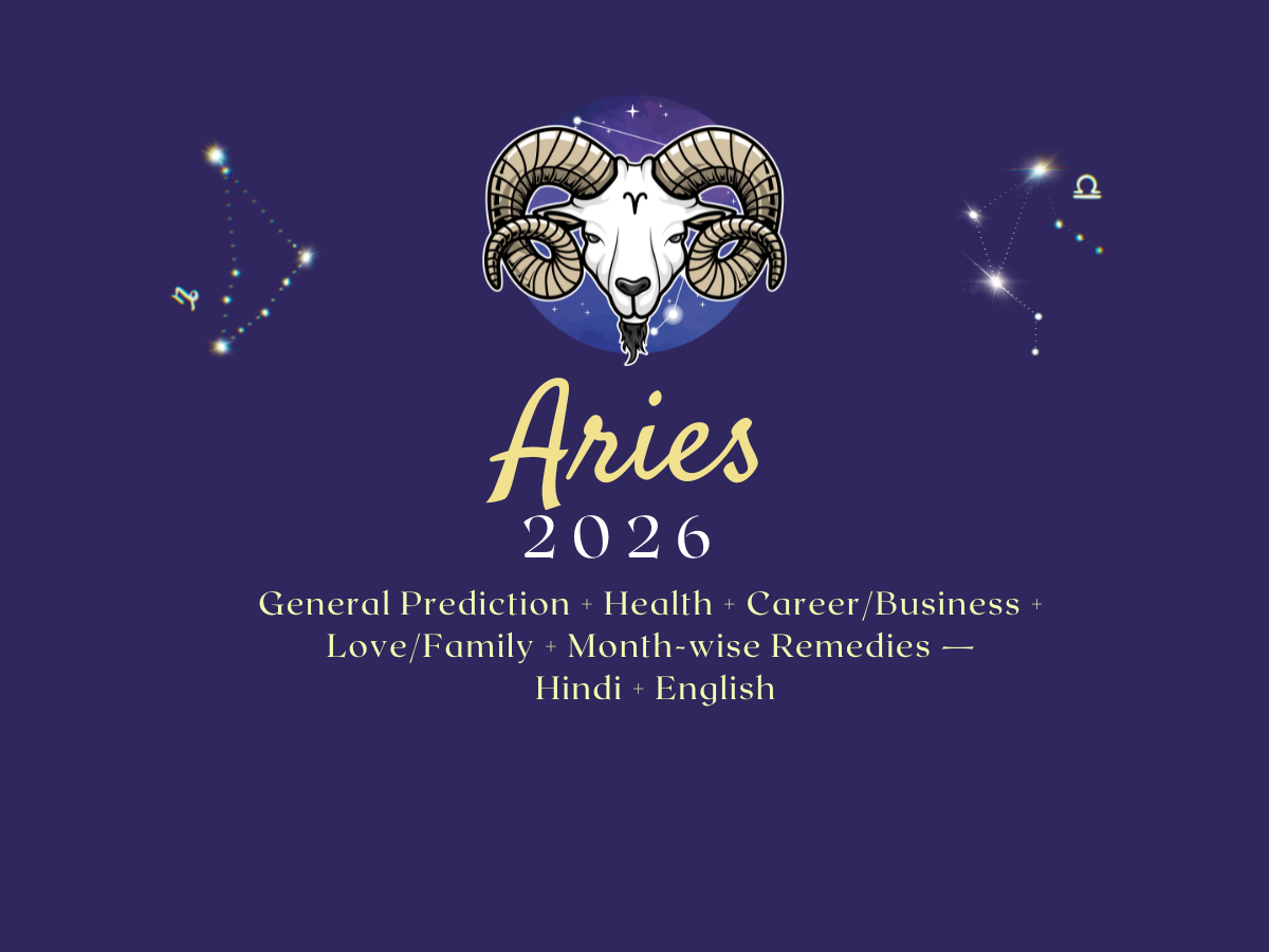 Aries Horoscope for the Year 2026 - AstroVidhi