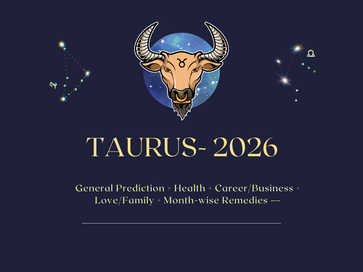 Taurus Horoscope 2026 - AstroVidhi
