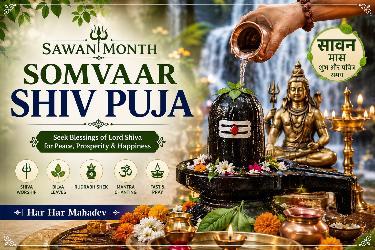Sawan Month 2026: Significance, Sawan Somvar Dates, Benefits of ...